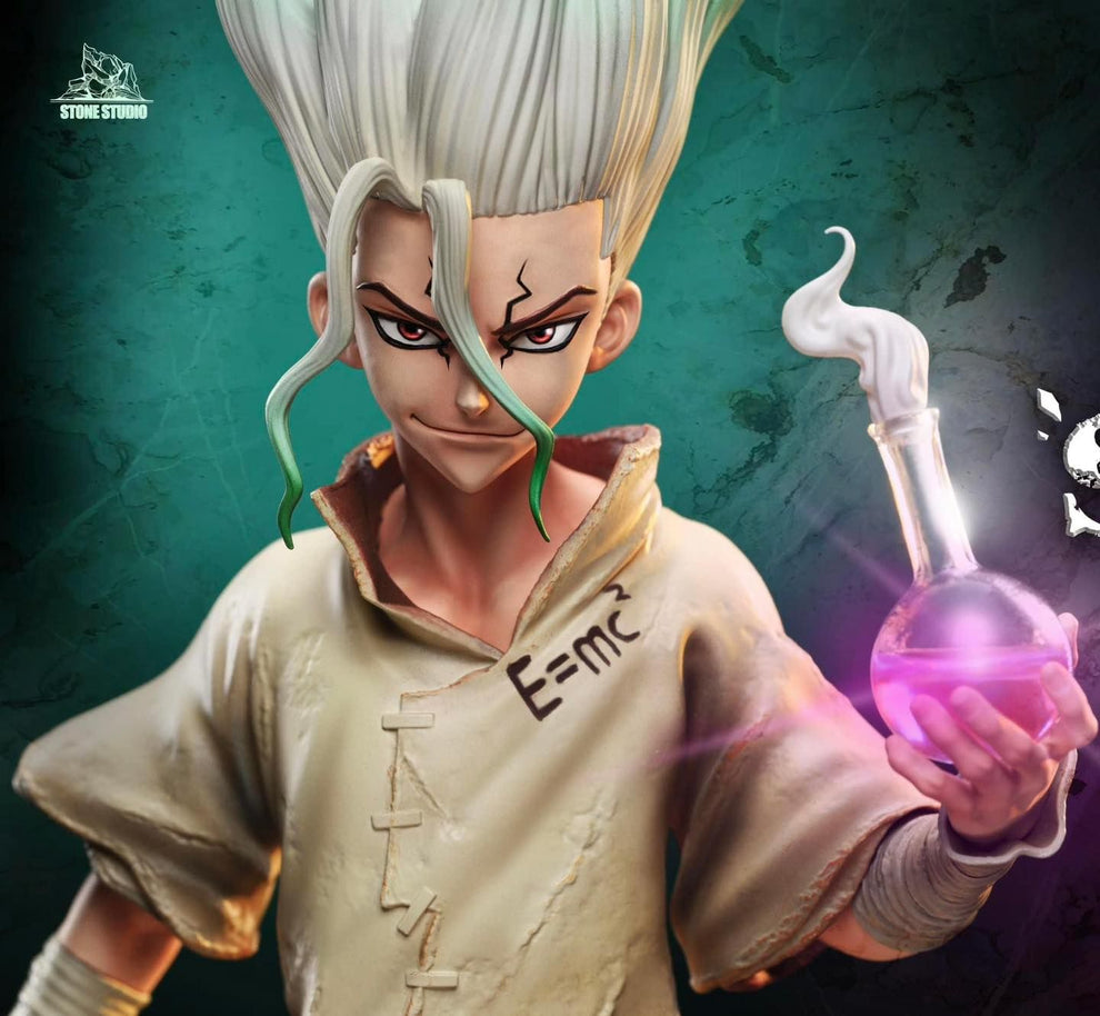 Dr Stone Stone Studio Senku Ishigami Resin Statue – DekuGeek.com
