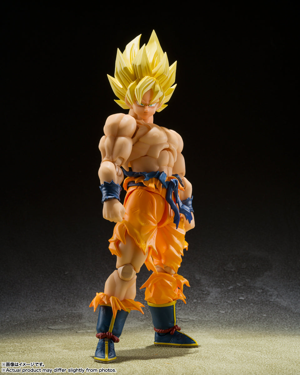 Dragon Ball Z - Super Saiyan Son Goku SH Figuarts Figure (Legendary Su ...
