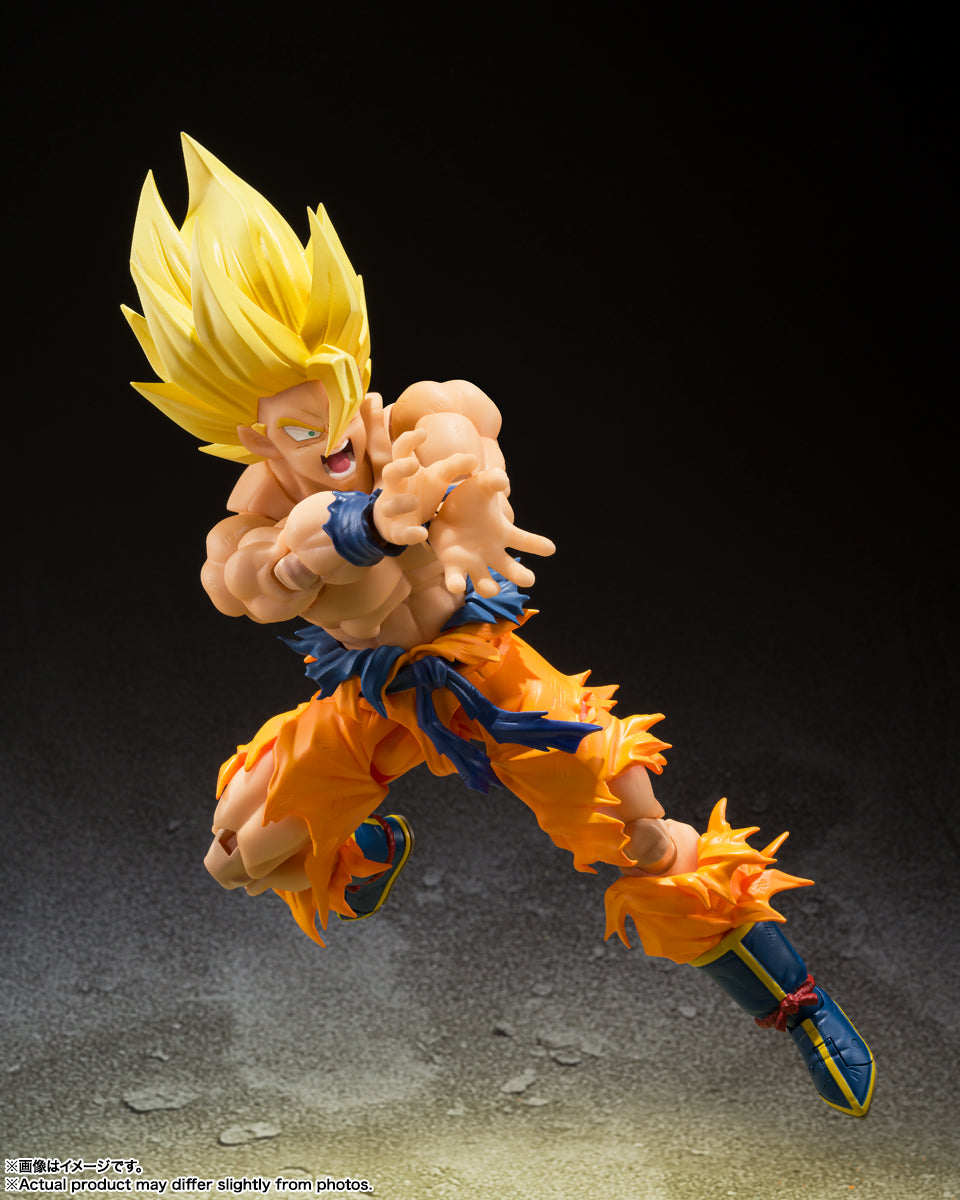 Dragon Ball Z - Super Saiyan Son Goku SH Figuarts Figure (Legendary Su ...