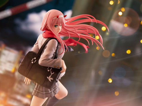 Darling in the Franxx Zero Two (School Uniform Ver.) 1/7 Scale Figure ...